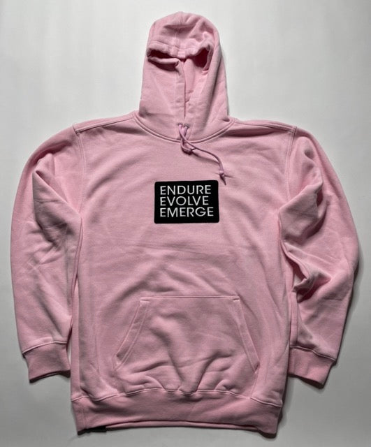 Endure Evolve Emerge Patch Hoodie (Pink) – Endure Performance