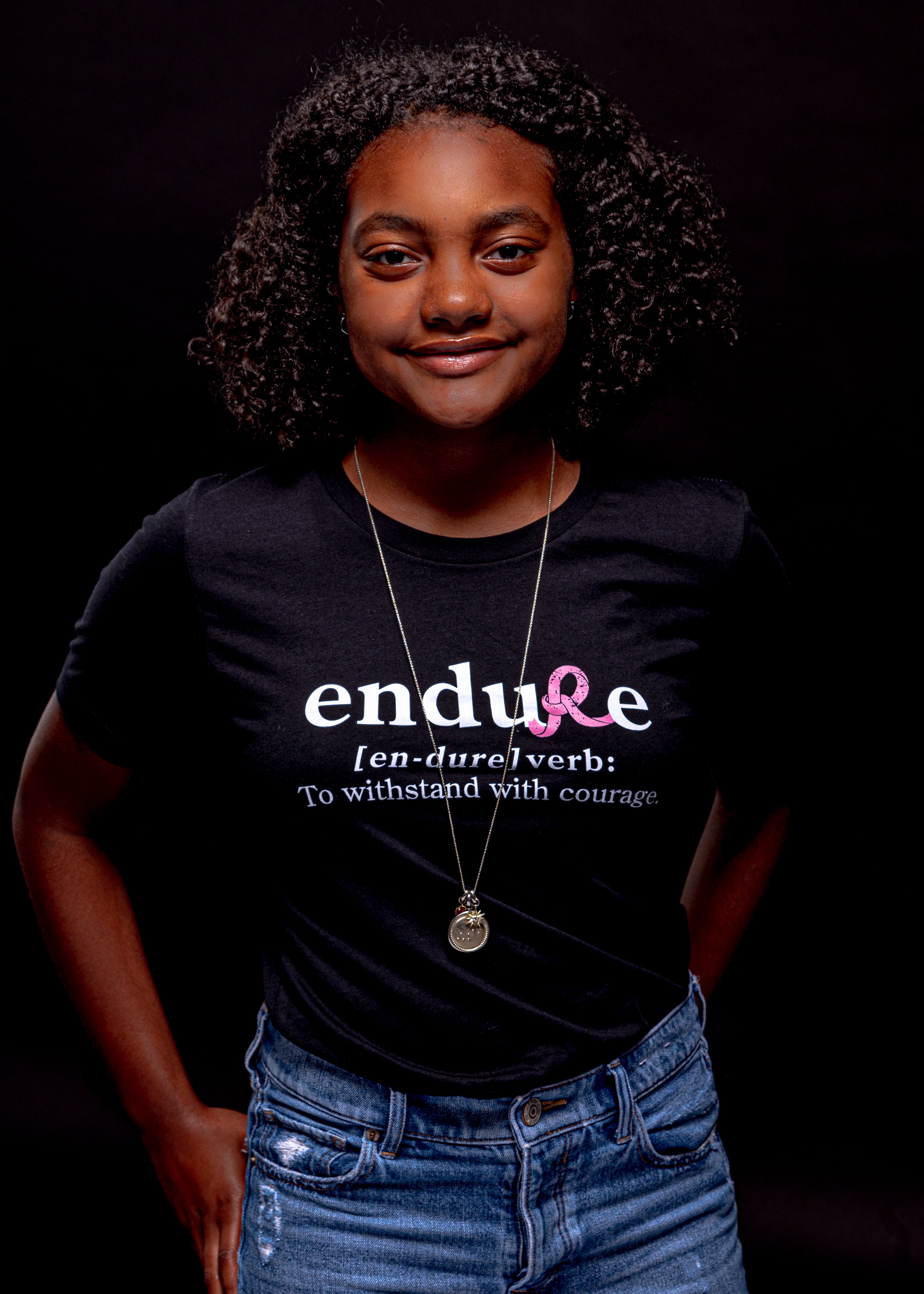 Endure Definition T-shirt (Pink Ribbon) – Endure Performance